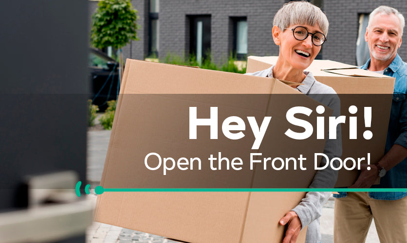 Use Voice To Open Your Front Door When Your Hands Are Full